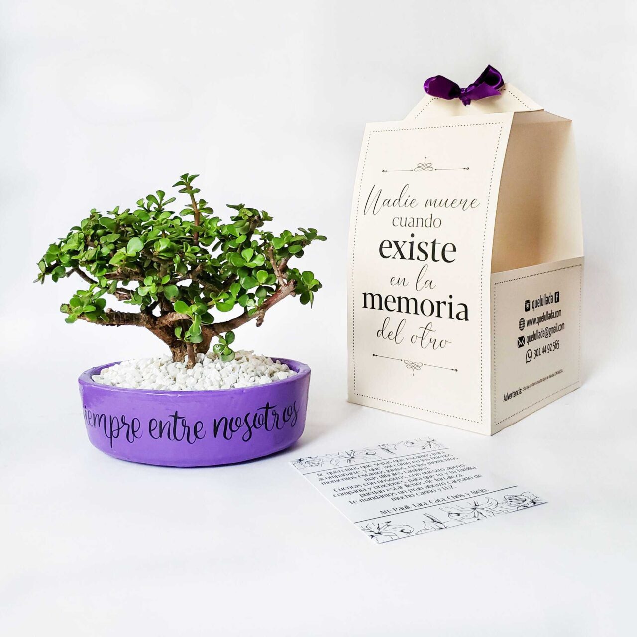 Regalos de Condolencias - QueLullada - Tienda de Regalos Personalizados